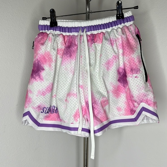 SAVS x SWIV | Shorts | Savs X Swiv Tie Dye Hoop Shorts | Poshmark